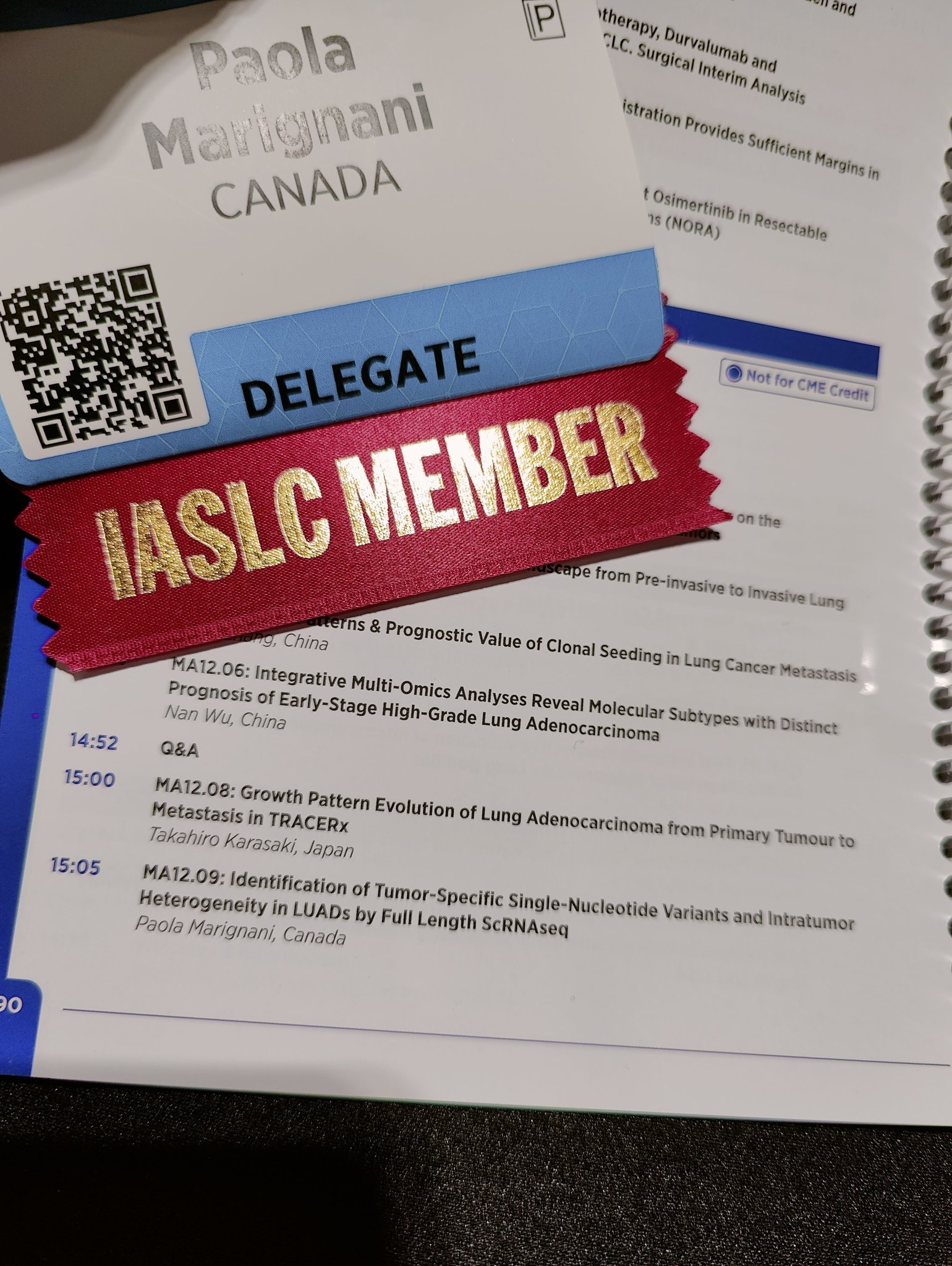 Marignani Discovery Research Laboratory - Dr. Marignani gives podium ...